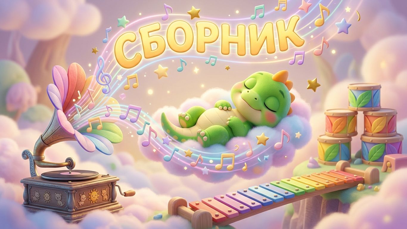 Песенки динозаврика Тоши — СБОРНИК ПЕСЕНОК ДЛЯ ДЕТЕЙ