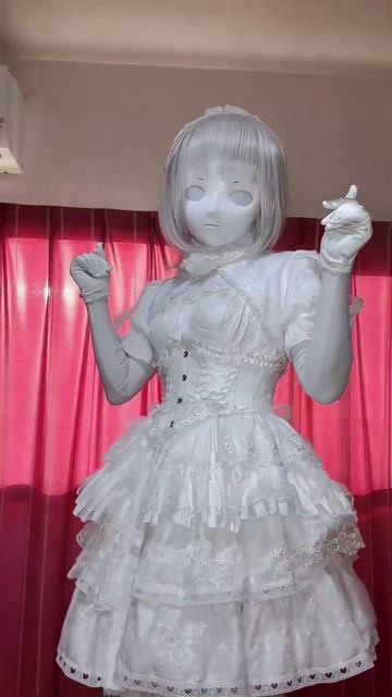 White Gothic Kigurumi Doll