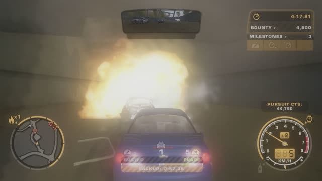 Гонка с полицией PURSUIT* (просто - Just*) Cobalt SS - NFS Most Wanted . (2021-Redux)