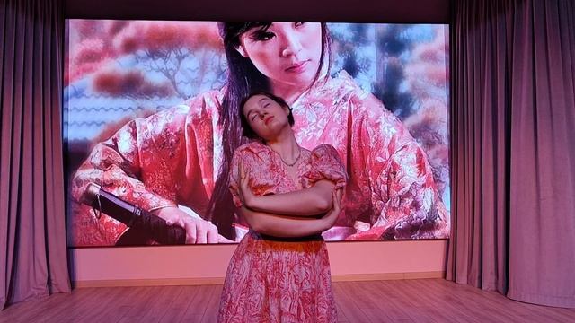 Полина и Альфлев Сапфир Меколь  для конкурса Сакура