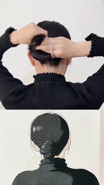 Пошаговое руководство по ежедневной прическе пучок для девочек