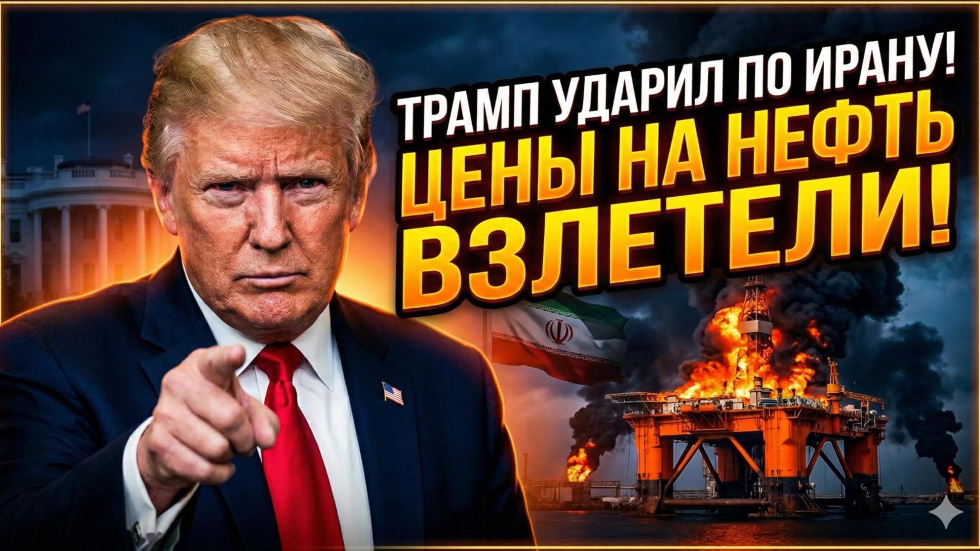 ⚡Себастиан Сас | Экстренно! Операция Трампа в Иране: бензин дорожает с каждой минутой!
