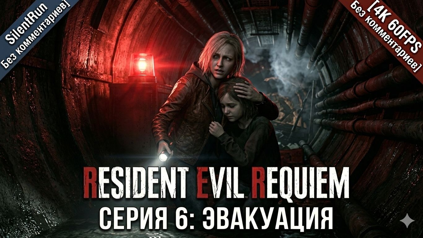 Resident Evil Requiem — Сделка с Гарри и Эвакуация | Серия 6 [4K 60FPS Без комментариев]