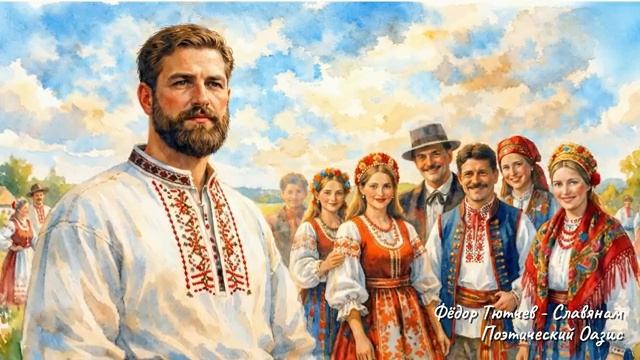 стих 1867 года-Славянам-Тютчев