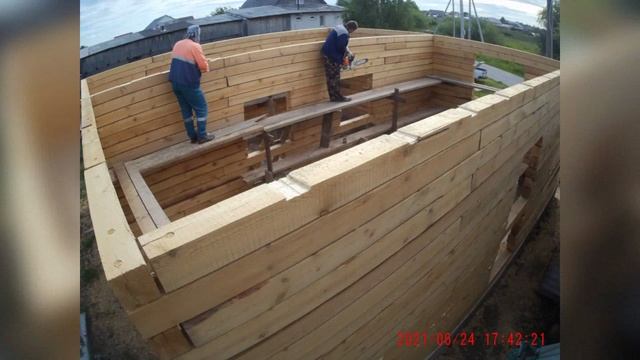 Дом от фундамента до конька. №9