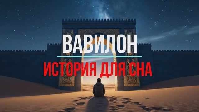 Вавилон: Медленная прогулка по легендарной столице | История для сна и покоя 🛏️