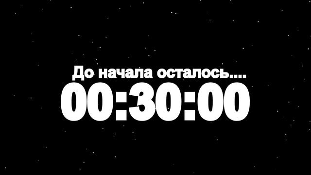 Таймер: 60 мин До начала осталось 1920x1080 30fps Снег
