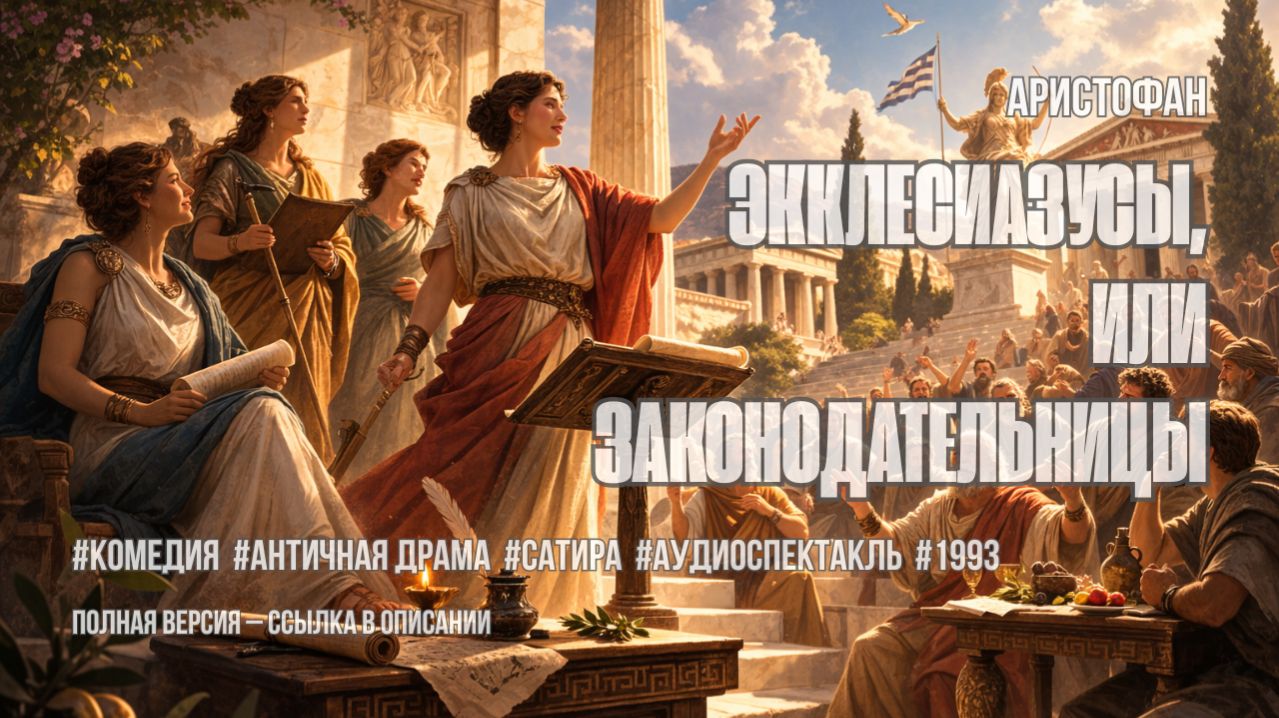 Аудиоспектакль. Аристофан — «Экклесиазусы, или Законодательницы»