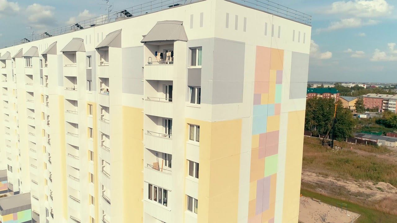 ЖК НовоАнтипинский Тюмено от Завод ЖБИ 3 аэрообзор