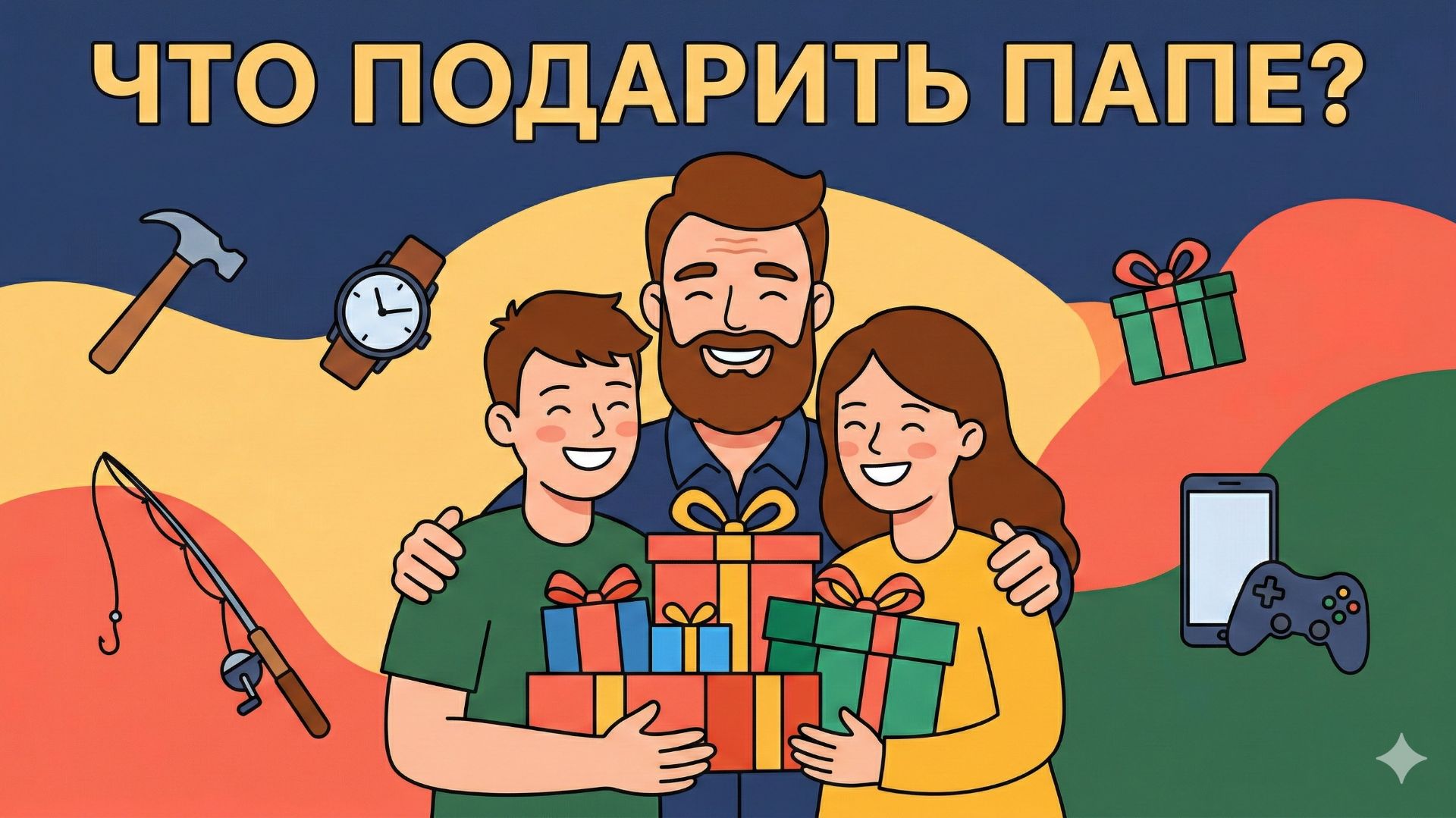 Что подарить папе, если у него «всё есть»? 🎁 Полный гайд от СанПик