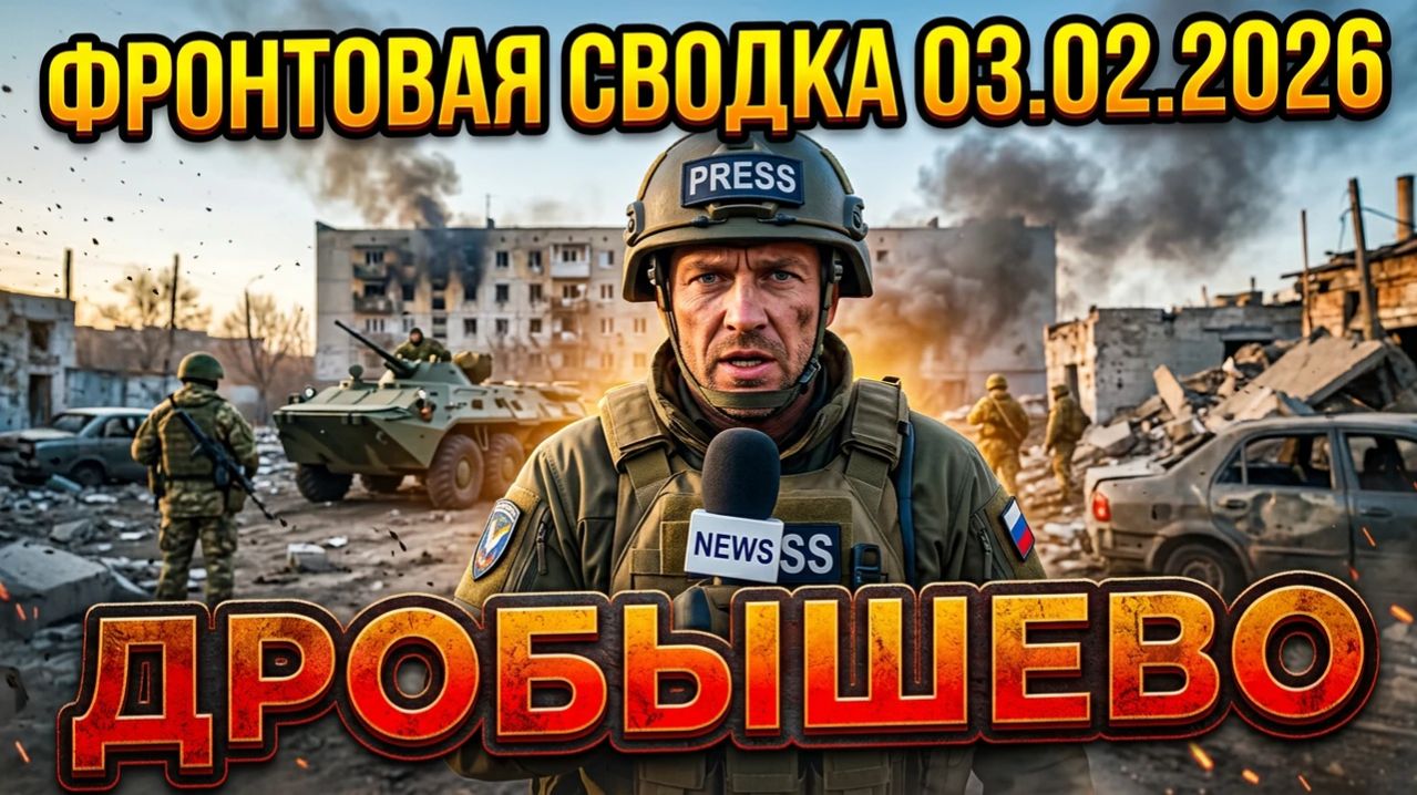 Новости: сводки СВО на сегодня 03.03.2026, Дробышево 💥🎯