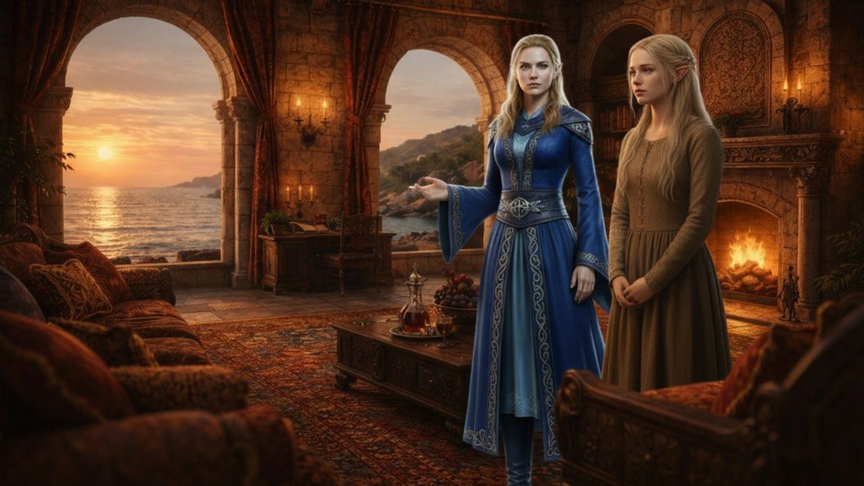 Эленвен и Альва. Разговор матери и дочери