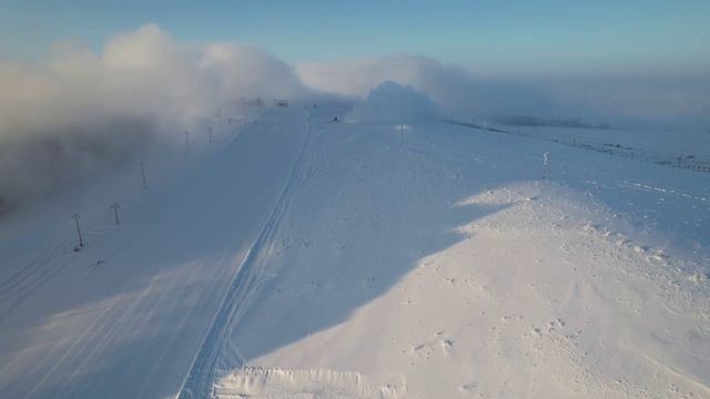 Работа снегогенераторов Super Polecat в Атяшево