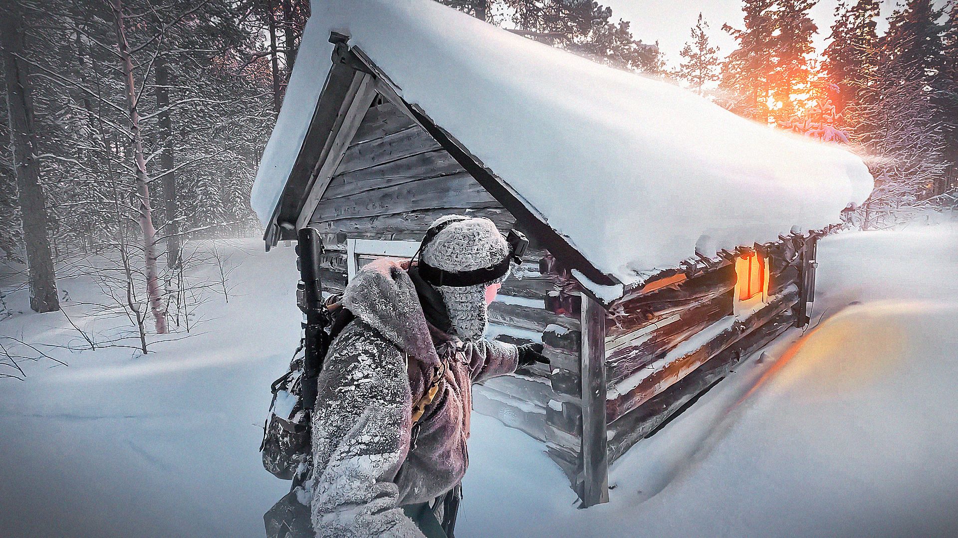 НАШЁЛ ТАЁЖНУЮ ИЗБУ. ОТКРЫЛ ДВЕРЬ В ИЗБУШКУ И АХНУЛ. ПОХОД К ИЗБЕ