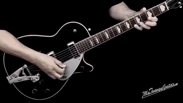 Gretsch 6128TSP Duo Jet Rockabilly Guitar Demo