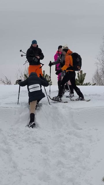 Красное болото. Чёрное озеро. Снегоступинг 28 февраля 2026 года по маршруту «Мещёрские острова» 🌲