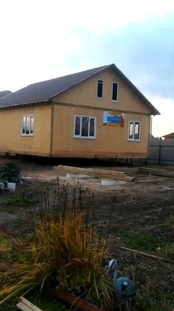 Отзыв от заказчика о строительстве дома из сип-панелей _ ЭкоЕвроДом, проект Венеция