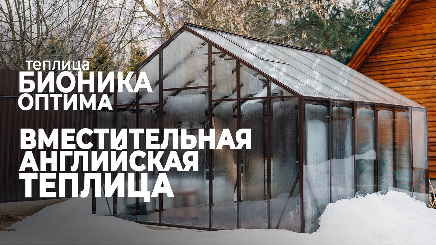 Теплица с большим объемом | БИОНИКА