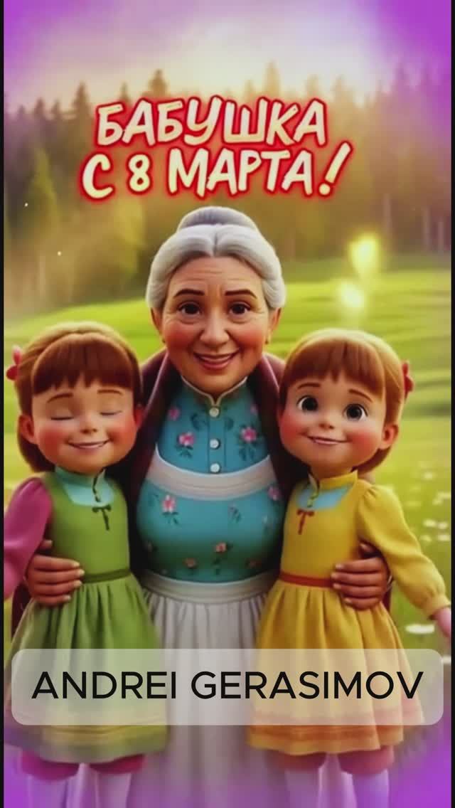 БАБУШКА С 8 МАРТА!
