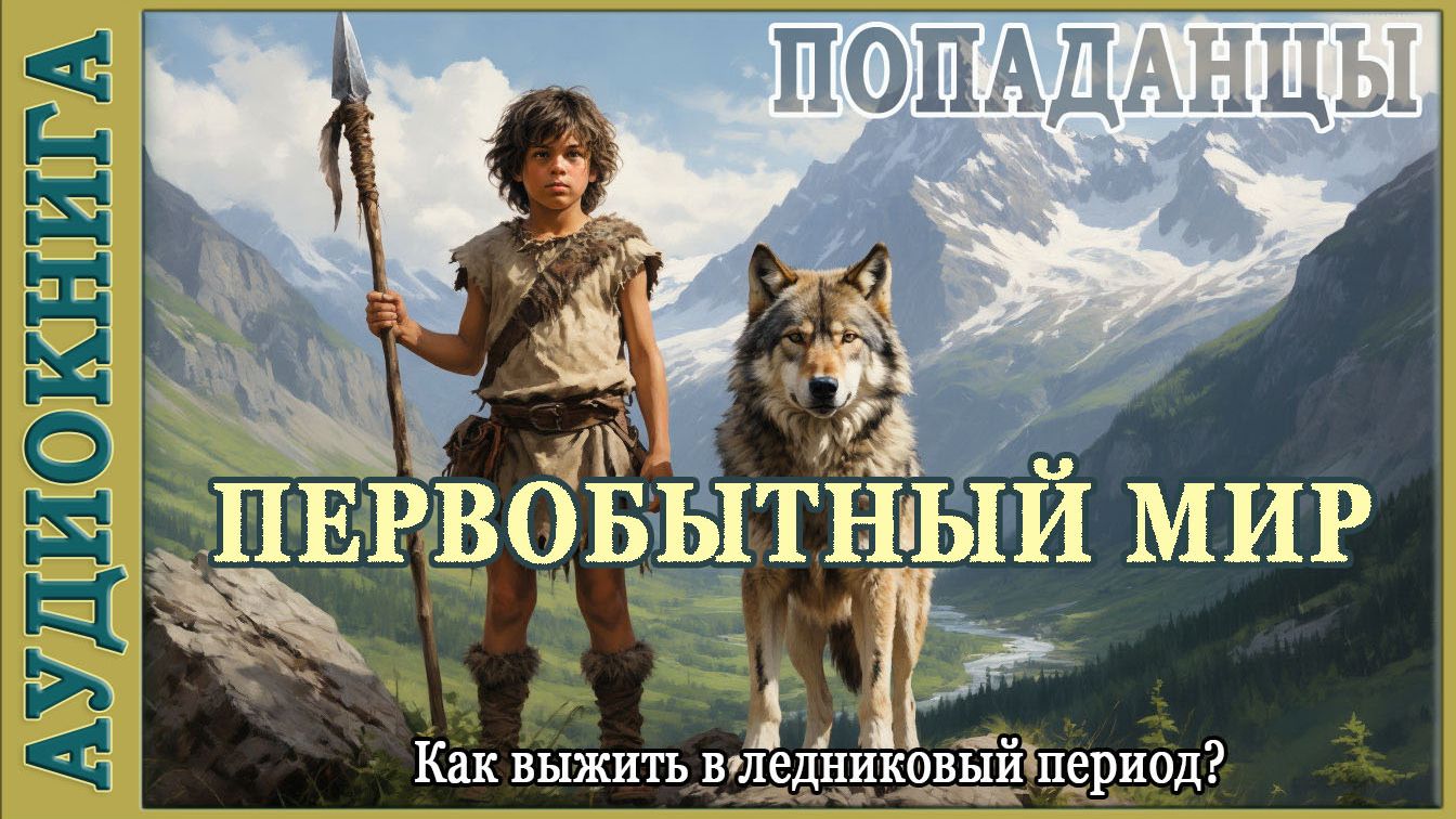 Первобытный мир. Как выжить в ледниковый период? Аудиокнига Попаданцы