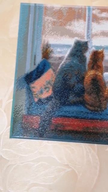 Алмазная мозаика _Влюблённая парочка_