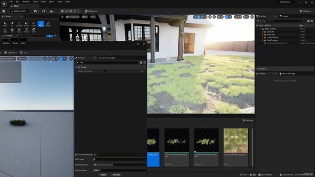 16. Static Mesh and Procedural Grass
