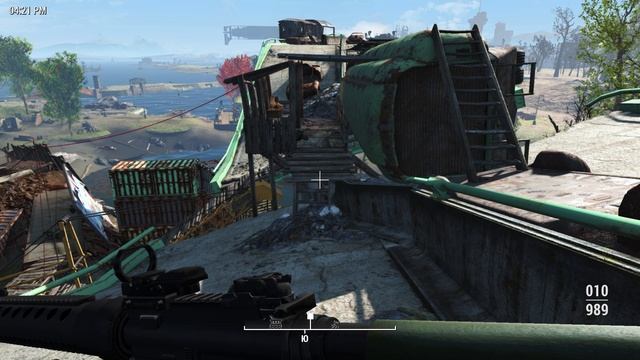 Fallout4 Hostage Negotiations Finch farm gameplay / Освобождение заложника ферма Финча геймплей