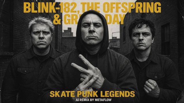 Skate Punk Legends 4 - Blink-182, The Offspring & Green Day Inspired AI Punk Rock Remix [90s, 2000s]