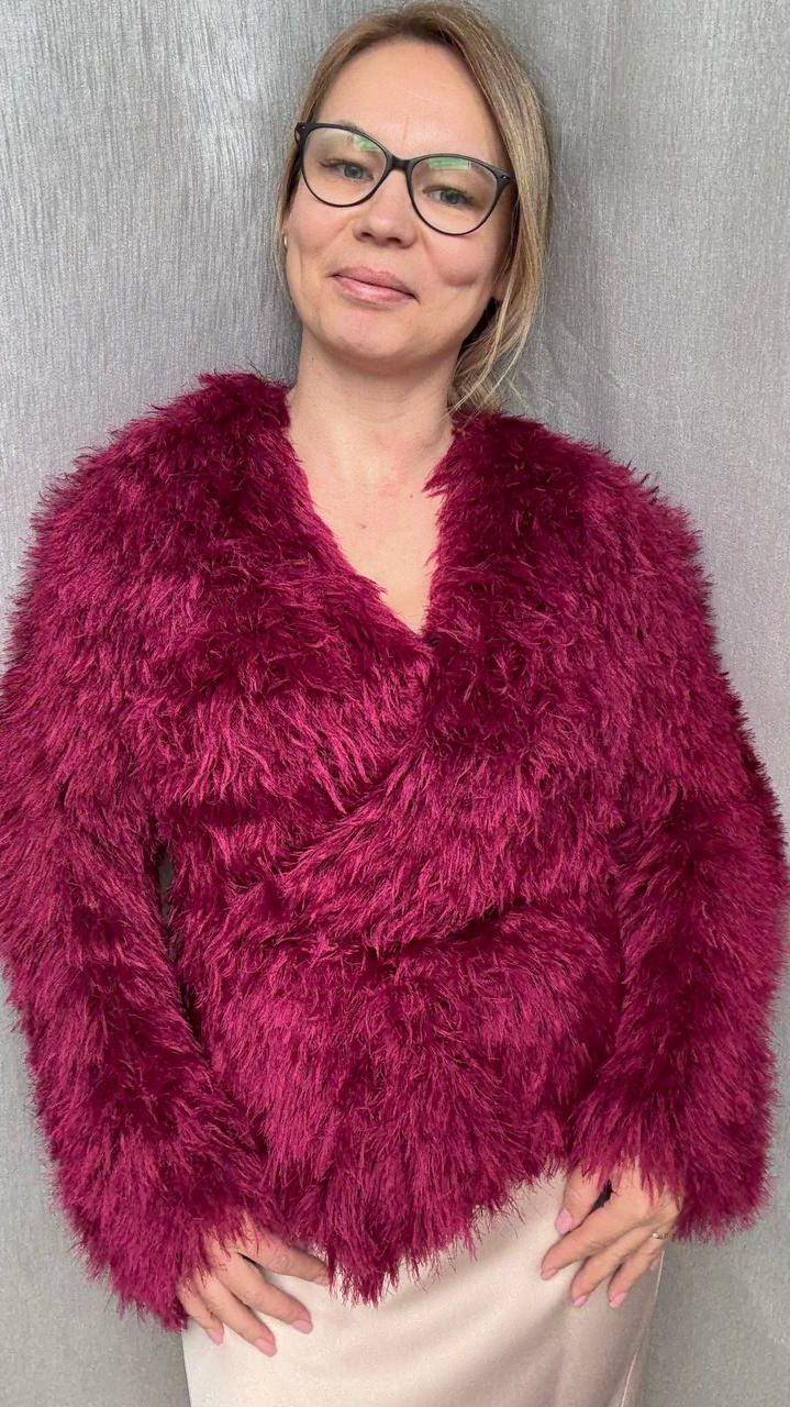 ОБЗОР ВЯЗАНАЯ ЛЕГКАЯ И ПУШИСТРАЯ ШУБКА