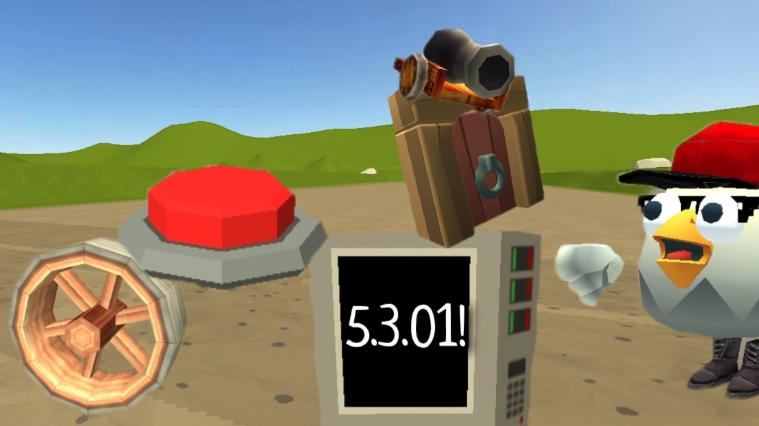 🧱ОБЗОР ОБНОВЫ 5.3.01!! СТРОИТЕЛЬНОЕ ПОКОЛЕНИЕ! #Chicken gun #Чикен ган #5.3.01