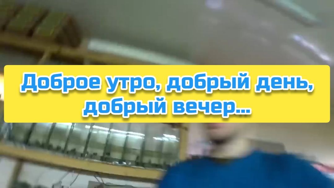 Доброе утро, добрый день, добрый вечер...