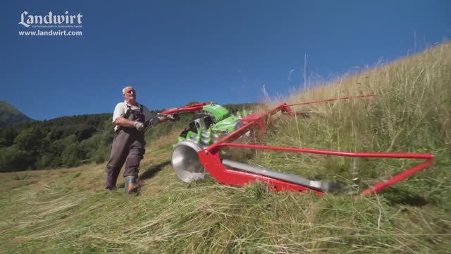 Рапид Монта - промышленная косилка для склонов 260 см