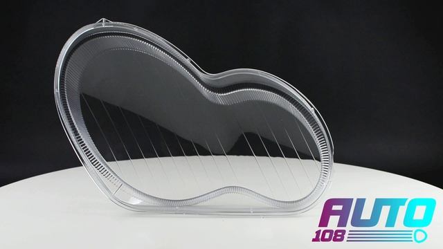 Стекло фары MERCEDES C-class W203 (2004-2008) рестайлинг ксенон (левое)