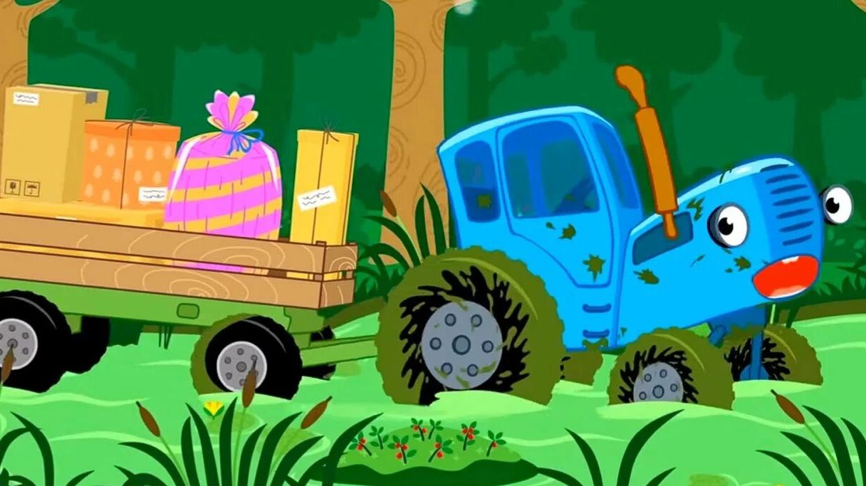 Синий Трактор! Детские Мини Игры! Развивающие Игры Для Детей!