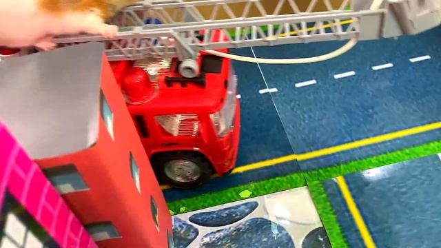 Полоса препятствий для пожарных, лабиринт с ловушками «Истории о хомяке. Часть 2»