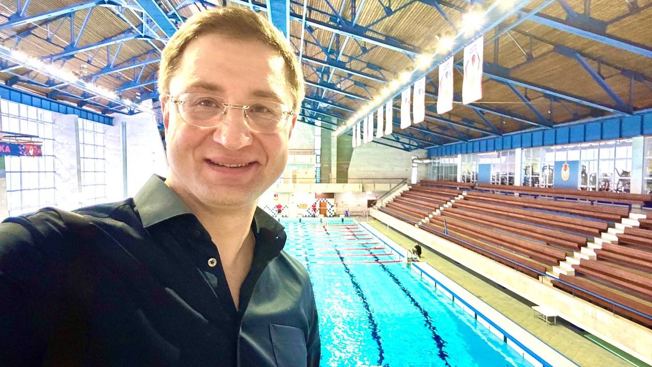 Бассейну ЦСК ВМФ присвоено имя ватерполиста Александра Кабанова. Как это было...