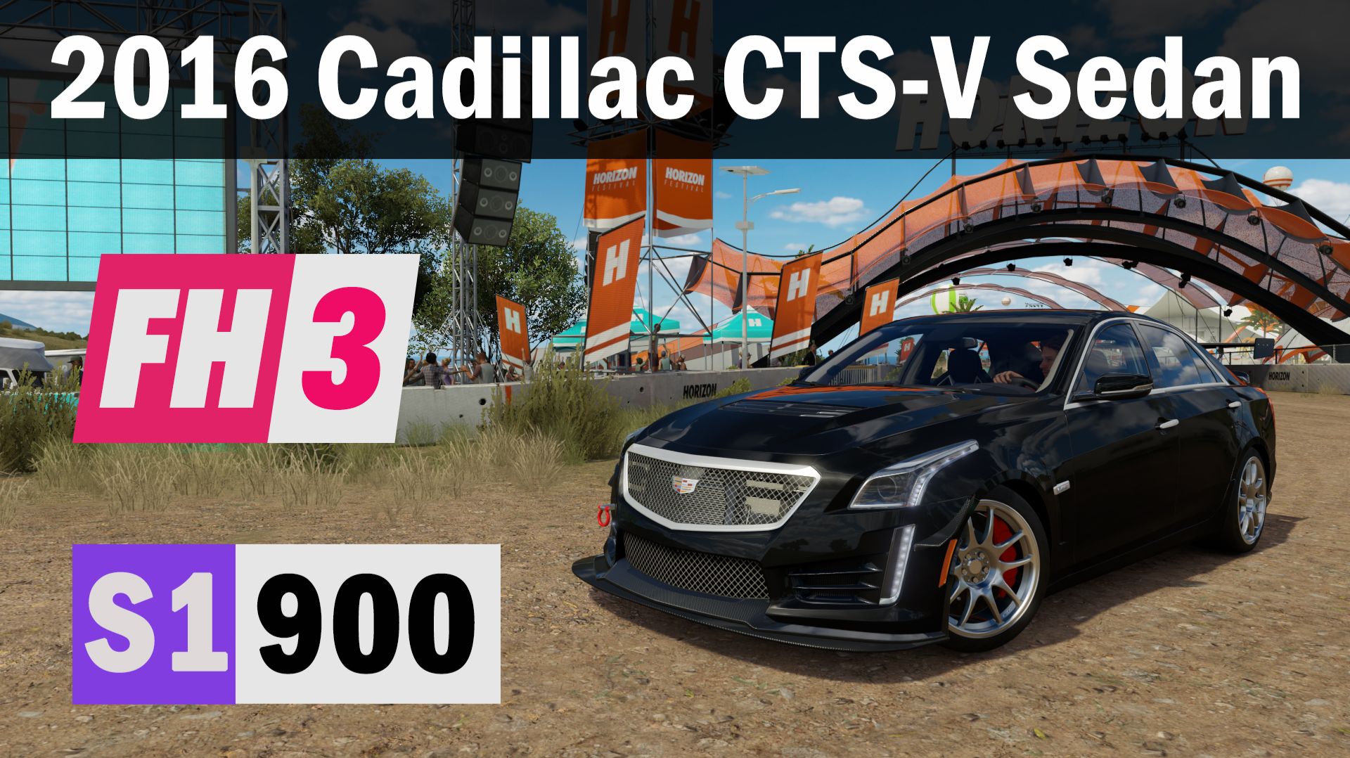 Forza Horizon 3 - 2016 Cadillac CTS-V Sedan, Race