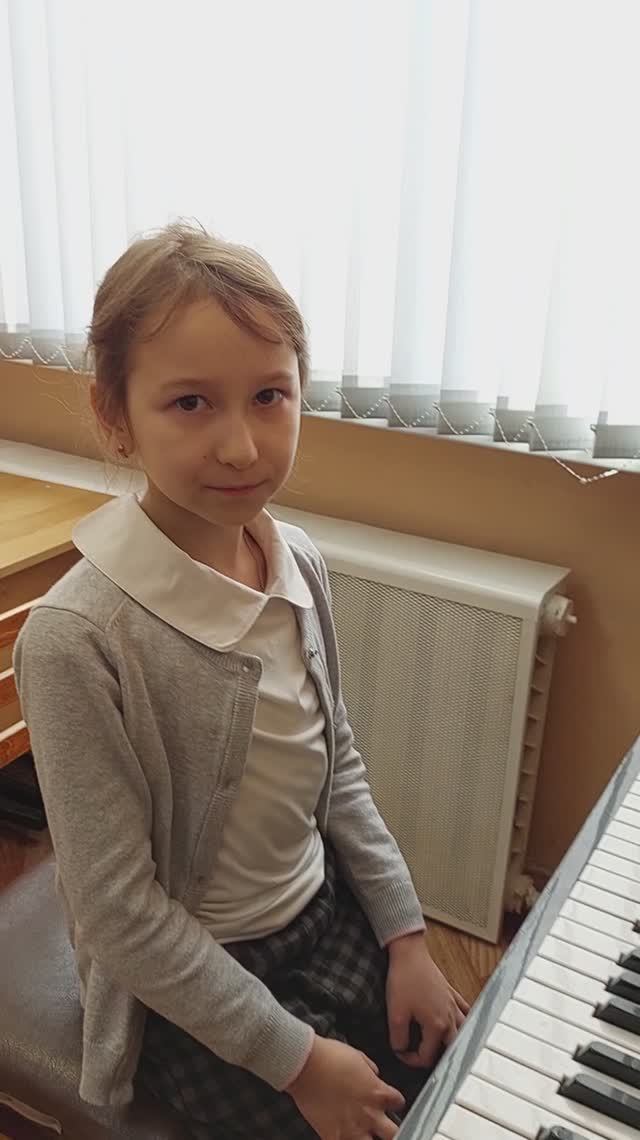 Сольф. №143 из сб.Калм. и Фр. Логинова Полина 2кл.