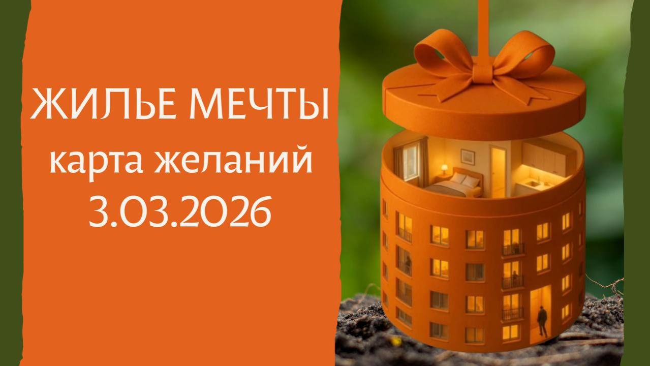 ЖИЛЬЕ МЕЧТЫ. Карта желаний, 3.03.2026