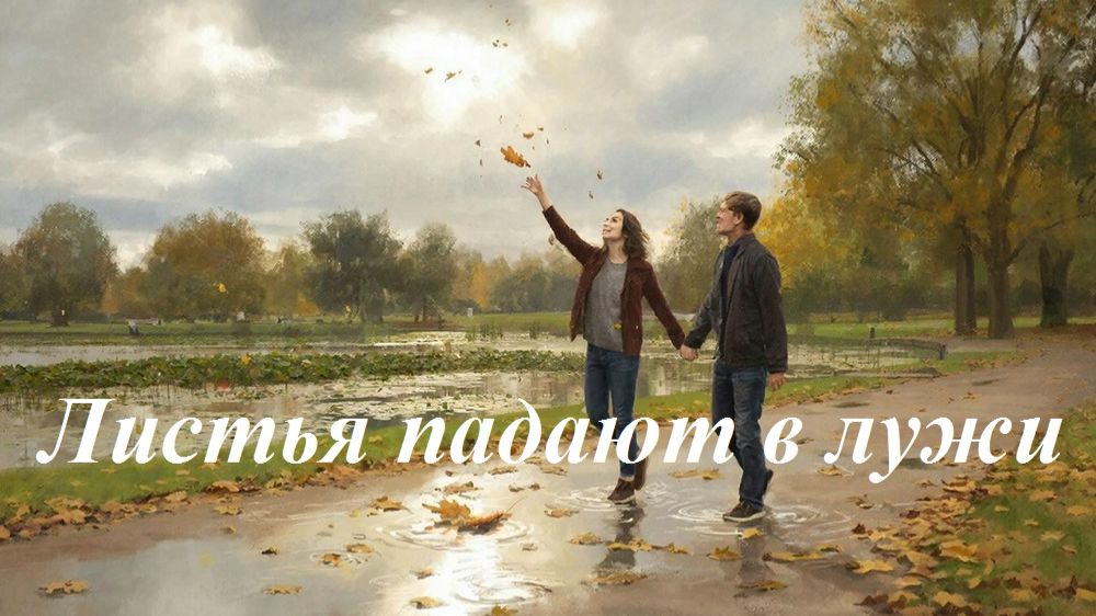 Листья падают в лужи, AI Suno