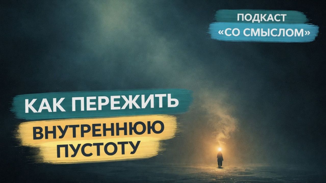 Как пережить внутреннюю пустоту? Чем наполнить? Подкаст "Со смыслом" с Дарьей Гейлер и Лизой Олексик