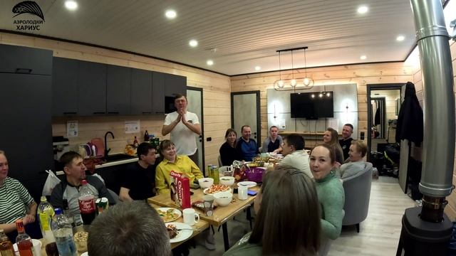 Корпоратив аэролодочников 2026. Аэролодки ХАРИУС