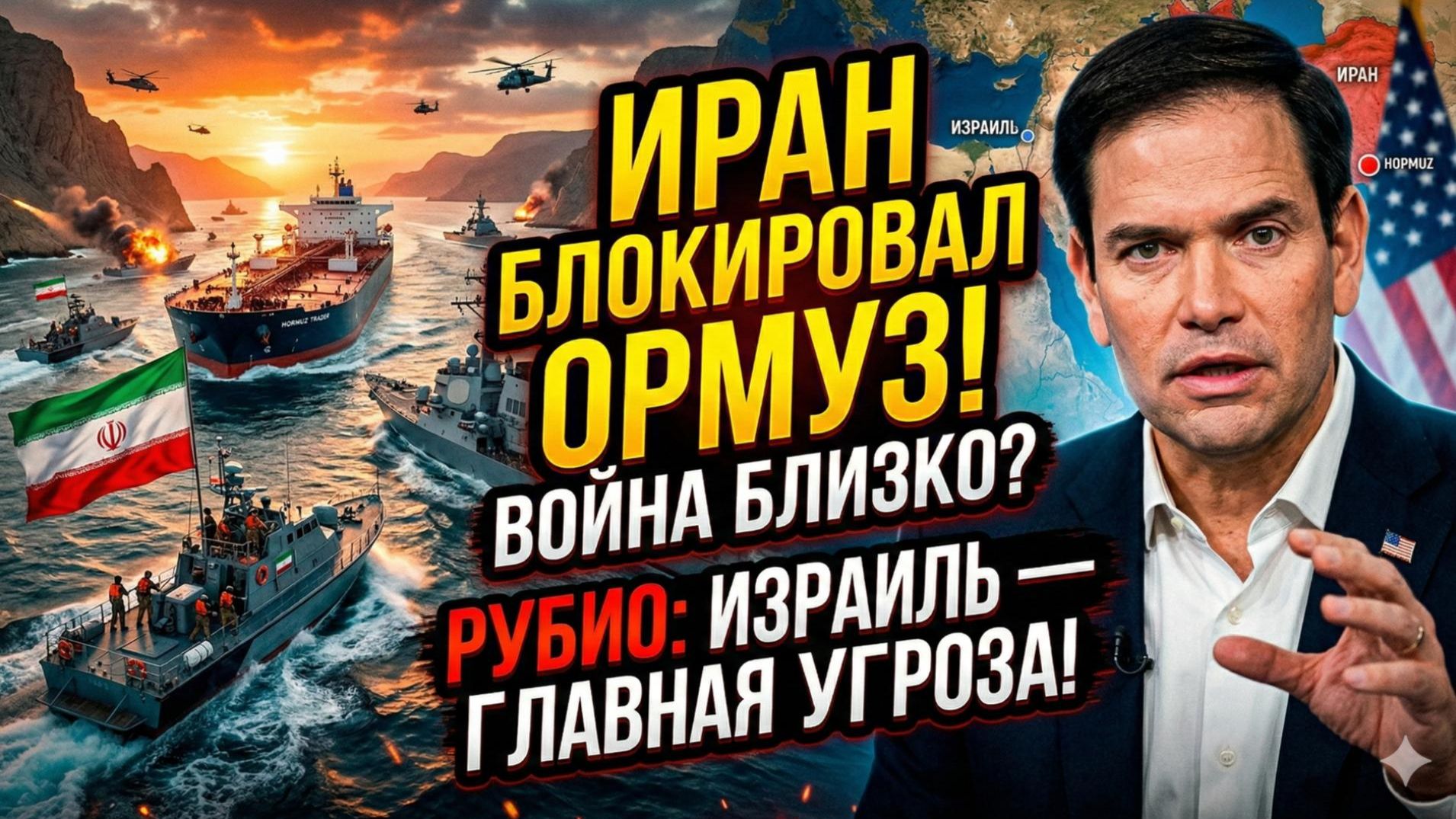 ⚓️Рэйчел Блевинс | НЕФТЯНАЯ ВОЙНА: Иран закрыл Ормузский пролив! Рубио: Израиль готовил удар