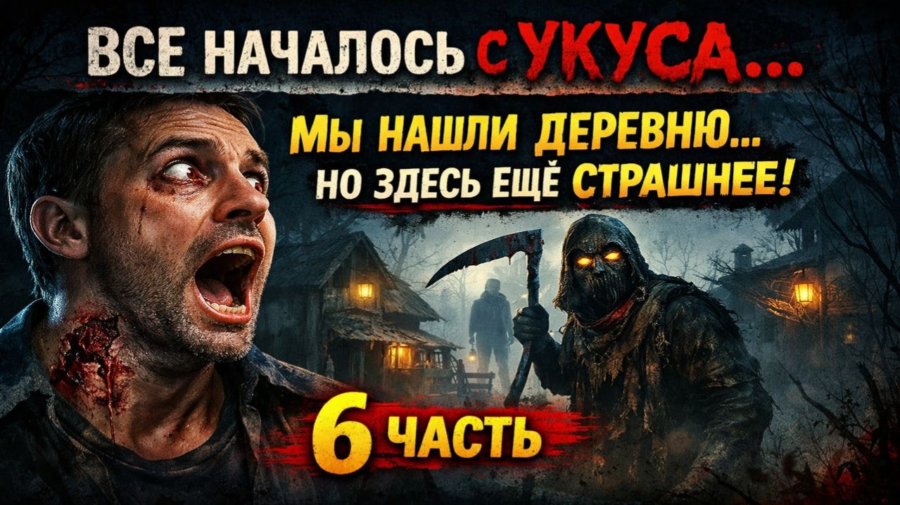Все Началось с Укуса: Мы Нашли Деревню… Но Здесь Ещё Страшнее | Часть 6. Зомби Апокалипсис