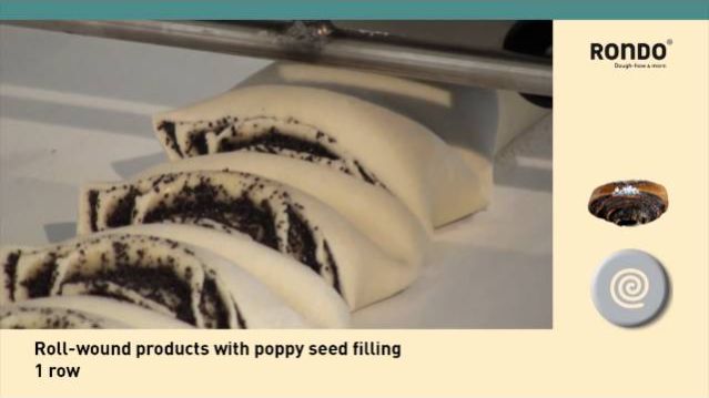 Рулеты-улитки на линиях RONDO Make-up Lines – намотка и резка теста