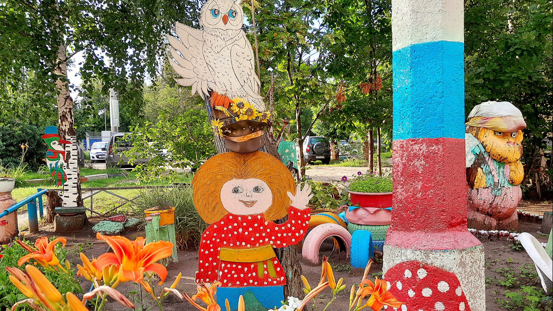 КЛУМБЫ из СКАЗКИ  в Омске