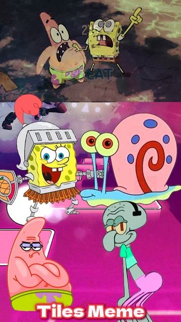 LVL№183 КТО ИЗ ГУБКИ БОБА КРУЧЕ? Coffin Dance ГУБКА БОБ | Tiles Hop