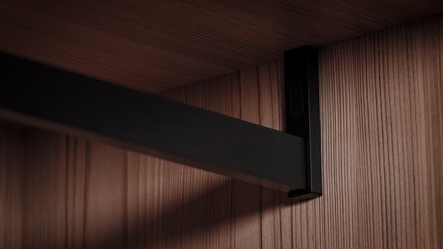 Дизайн шкафа: штанга как элемент стиля. Миксуй, играй, сочетай!