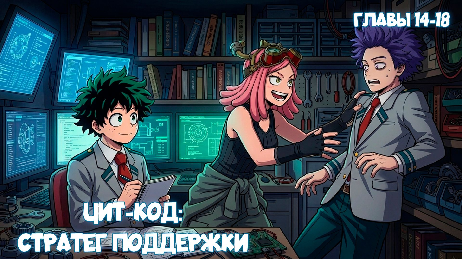 Чит-код: Стратег Поддержки - Главы 14-18 | Альтернативный сюжет по МГА