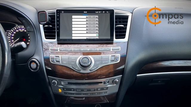 Андроид магнитола Compas S500, на Infinite QX60. Обзор и реальный опыт использования.